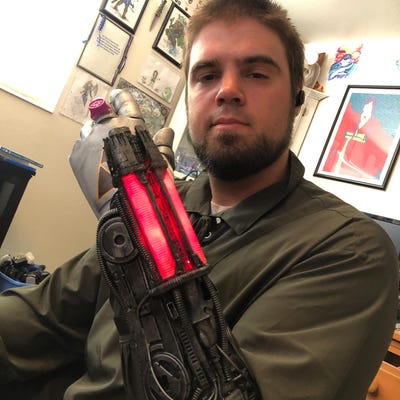 Alien Xenomorph Arm, Cosplay Costume Piece. With Claws - Etsy