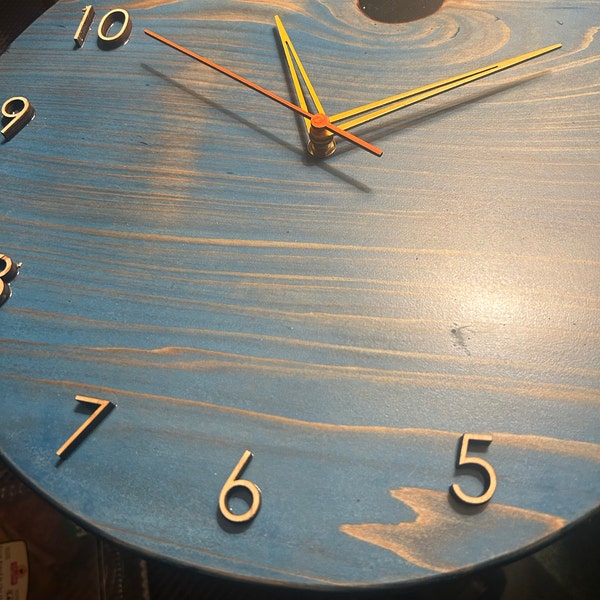 Adhesive Vinyl DIY Clock Numbers - Etsy