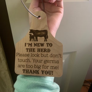 Car Seat Germ Sign/ Animal Baby Germ Sign/ Safari Theme Germs | Etsy