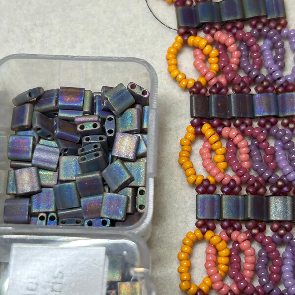 11/0, 8/0, 6/0, #329, Gold-lustered AFRICIAN SUNSET, Toho Seed Bead ...