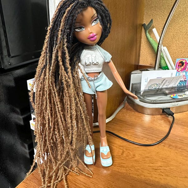 Doll Rerooting Hair Dreadlocs or Locs Bundle - Etsy