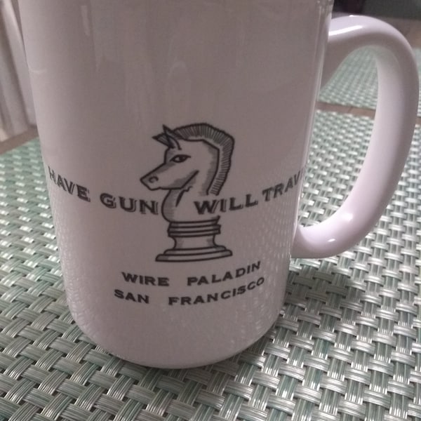 Have Gun Will Travel Paladin 15 Oz Ceramic Mug - Etsy