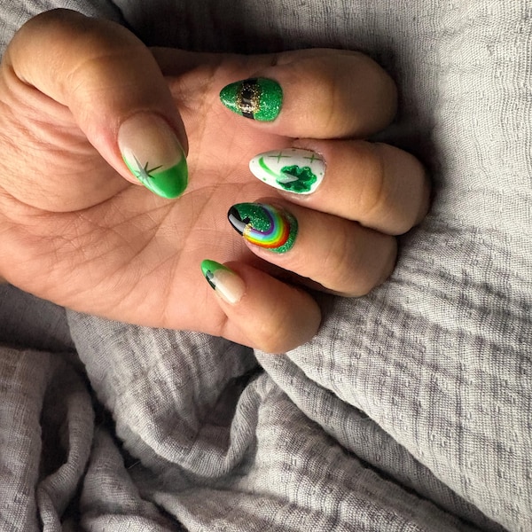 Friday the 13th Inspired Press on Nails | Luxury Nails | Halloween ...