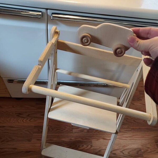 Learning Stool Toddler Gift Super Slim, Foldable Kitchen Tower ...