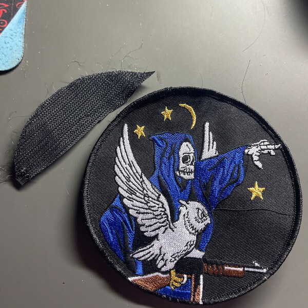 3.5" Pre Made Blank Patch Overlock Edge Embroidery (listing is for 3 ...