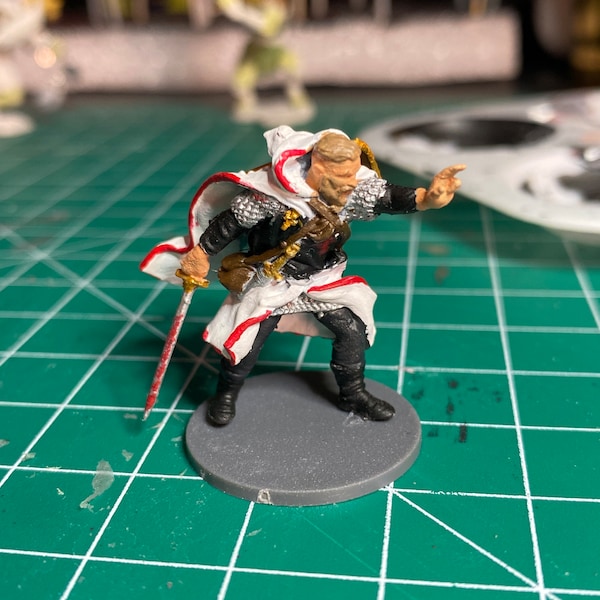 Warrior Priest, 1/72, 28mm, 32mm, 1/35th, 54mm, 75mm, 1/16, Resin ...