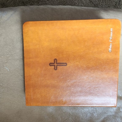 Personalized ESV Super Giant-print Bible Black Genuine - Etsy