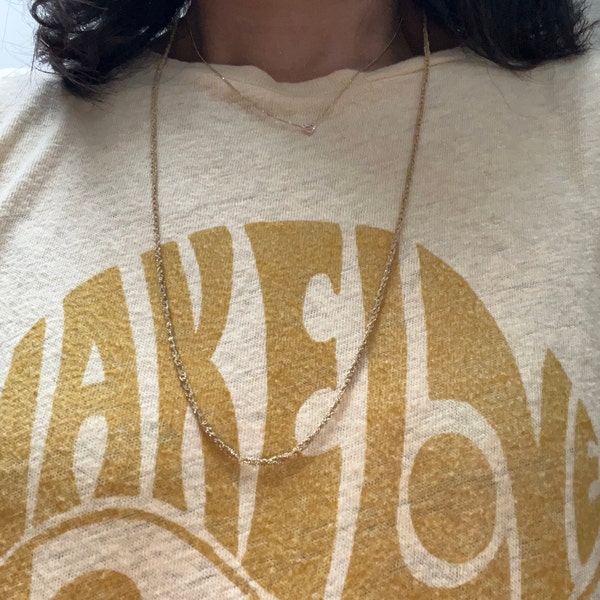 Extra Long Wedding Necklace for Bride, Sterling Silver Necklace for ...