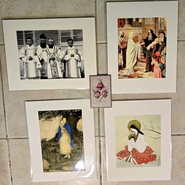 Unique Christmas Card – Painted by Benedictine Monks –religious ...