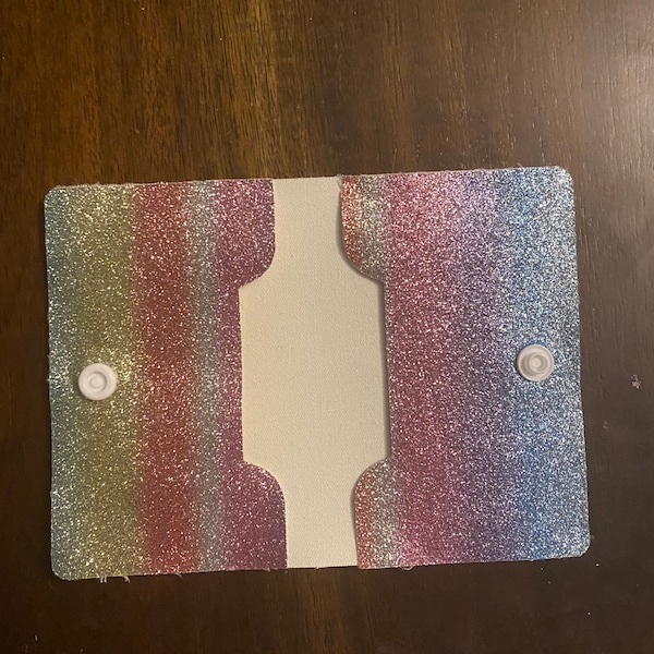 Card Wallet SVG, Card Pouch Template, Faux Leather No Sew, Card Wallet ...