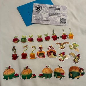 Applin Sticker Set - Etsy
