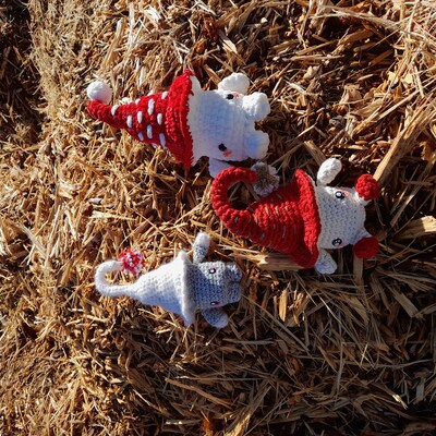 Coop Friends Amigurumi, Chicken, Duck, Rabbit, Crochet Pattern Bundle ...