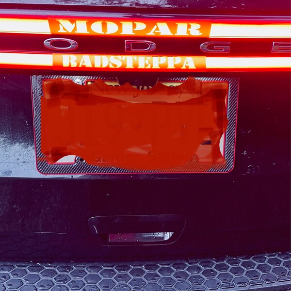 Dodge Durango Tail Light Racetrack Decal Center Overlay - Fits 3rd Gen ...