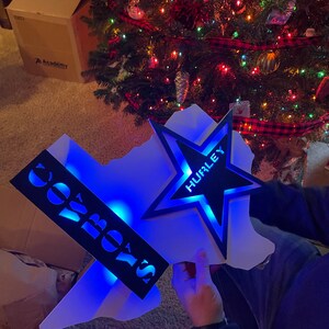 American Flag USA Flag Led Sign Custom Led Sign Handmade - Etsy