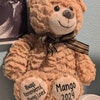 Personalized Teddy Bears-stuffed Bear-my First Teddy Bear-birthday Gift ...