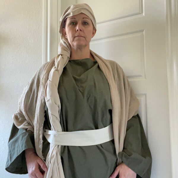 Biblical Head Scarf / Headdress / Bandana /turban and Band OSFM for ...