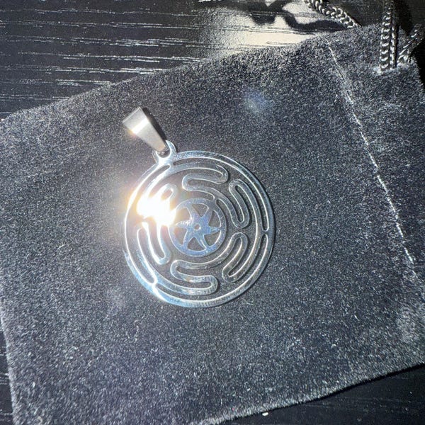 Ingwaz Rune Necklace, Runic Elder Futhark Runes Jewelry, 100% Lead-free ...