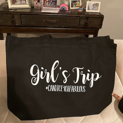 Destination Girls Weekend Tote Bags, Girls Weekend Tote, Bachelorette ...