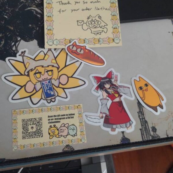 Combo Neco Arc Stickers, Neko Arc Decal, Melty Blood, Type Moon, Tsukihime, Carnival Phantasm - Etsy