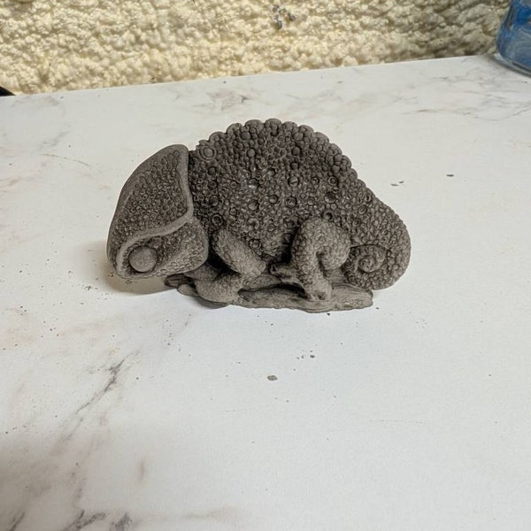 Chameleon Mold Lizard Silicone Mold Yard Decor Mold 3d Silicone Mold ...