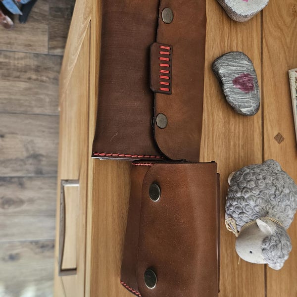 Leather Tool Pouch Pattern - Pdf Download - Leather DIY - Pipe Pouch ...
