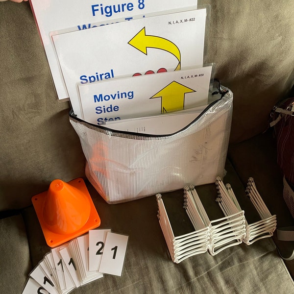 AKC Rally Laminated Sign Set NOVICE - MASTER - Etsy