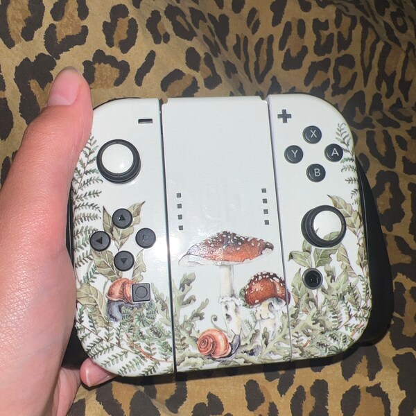 Oled Nintendo Switch Skin Decals Forest Wrap Vinyl - Etsy