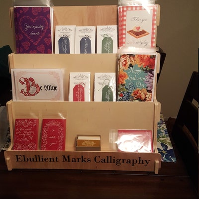 Craft Show Display Stand, Table Top Shelf, Farmers Market Display ...