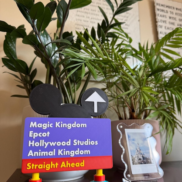 Magical Road Sign Tray Decor - Etsy