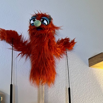 Stretch Monster Rod Puppet PINK - Etsy