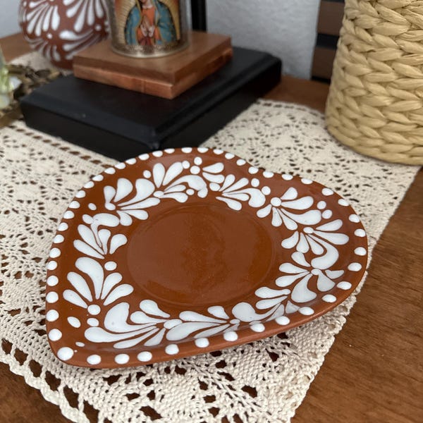 Talavera Design Clay Flower Vase/ Barro Mexicano Diseño Talavera ...