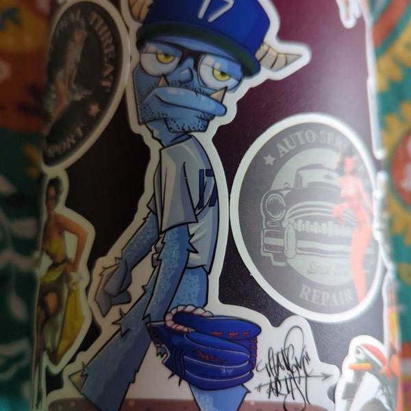 LA Graffiti Sticker | Street Art Los Angeles Sticker | I Heart LA Vinyl ...