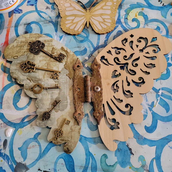 Butterfly Svg Bundle Laser Cut Template. Butterflies Drawing Cut Out ...