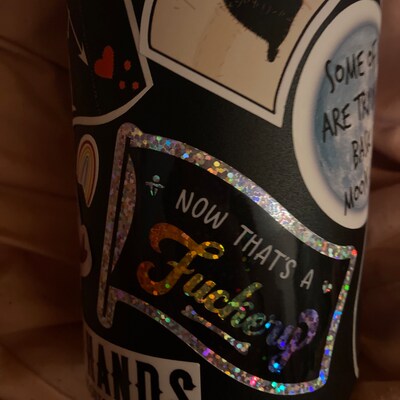 Holographic Hi Helen Sticker, Vinyl Ferngully Inspired Sticker ...