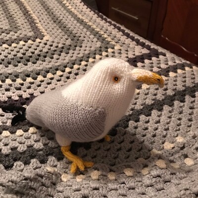 Knitting Pattern Only My Pet Seagull Knitting Pattern - Etsy