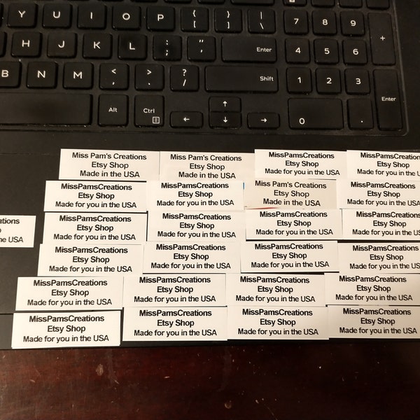 3 LINE Name Tape - Etsy