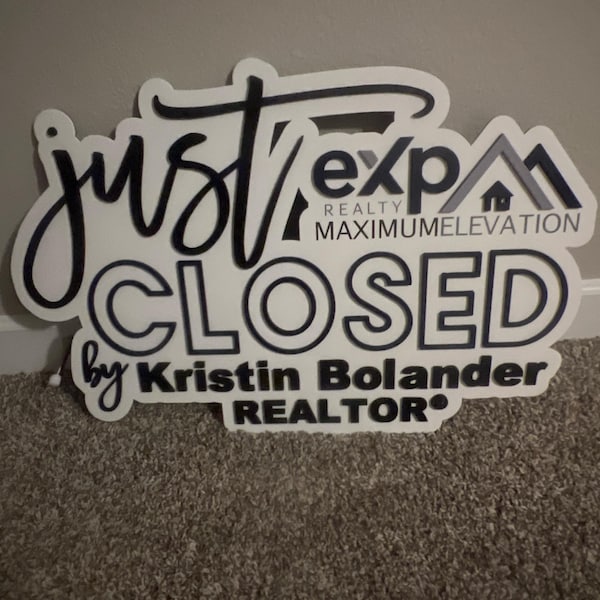 Realtor Sticky Note Pad Holder, Desk Accessories for Realtor, Realtor ...