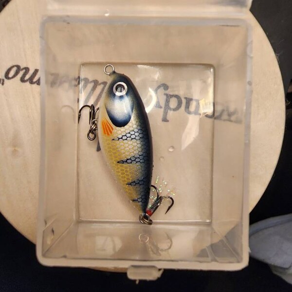 Smal Jointed Wooden Fishing Lure - Etsy