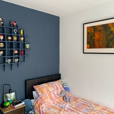 Funko Pop Display Shelf, Wall Display Unit, MDF, Pop Vinyl, Storage for ...