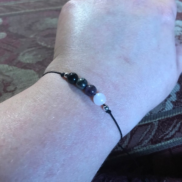 Empath Protection Bracelet, Tourmaline Negative Energy Cleanse, Gifts ...