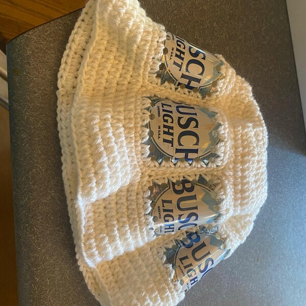 CUSTOM Beer Can Hat - Bucket Hat, Ear Flap Hat, Visor - Etsy