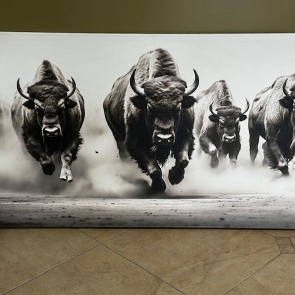 Black Panther Abstract Canvas Print, Panthers Wall Art, Luxury Interior ...