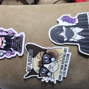 Dry Mouth Desert Dental Sticker, Funny Dental Sticker, Dental Floss ...