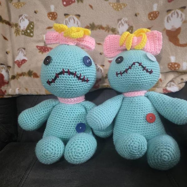 Scrump Pattern, Rag Doll, Lilo Doll, Scrump Crochet Pattern - Etsy
