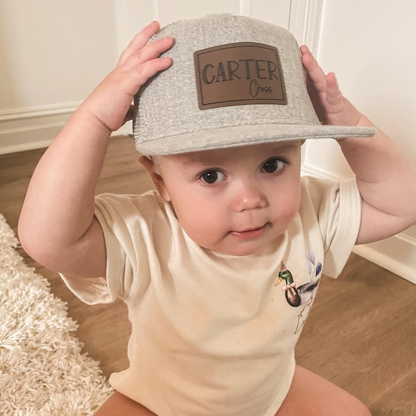 Personalized Snapback Hat | Infant, Youth, Adult - Etsy