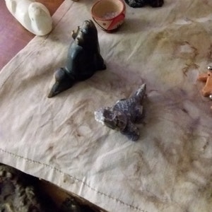 Ermalinda Pooacha Hand Painted and Wood Burned Zuni Gourd | Etsy