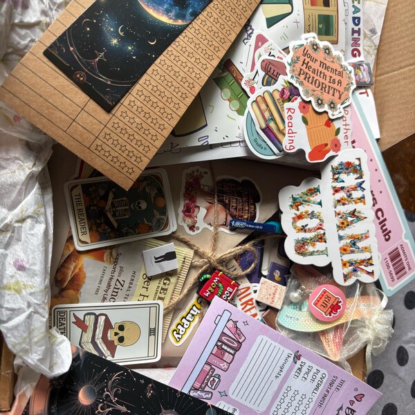 Quilted Tea Bag Bookmark Bookish Merch Sewn Bookmark Lace Bookmark Gift ...