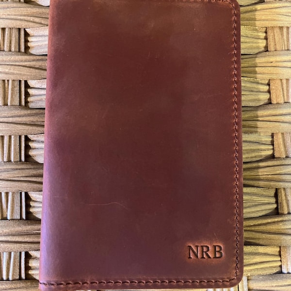 Personalized Genuine Leather Notebook Cover for Rite in the Rain ,steno ...