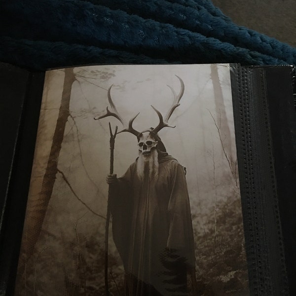 Druid of the Forest, Vintage Photography, Art Poster Print, Dark ...