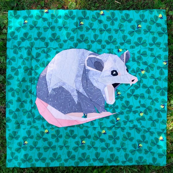 Screaming Possum | FPP Quilt Pattern | Instant PDF Download ...